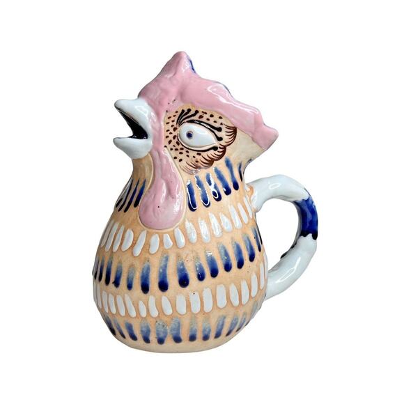 Unknown | Kitchen | Vintage Artisan South American Pottery Rooster ...